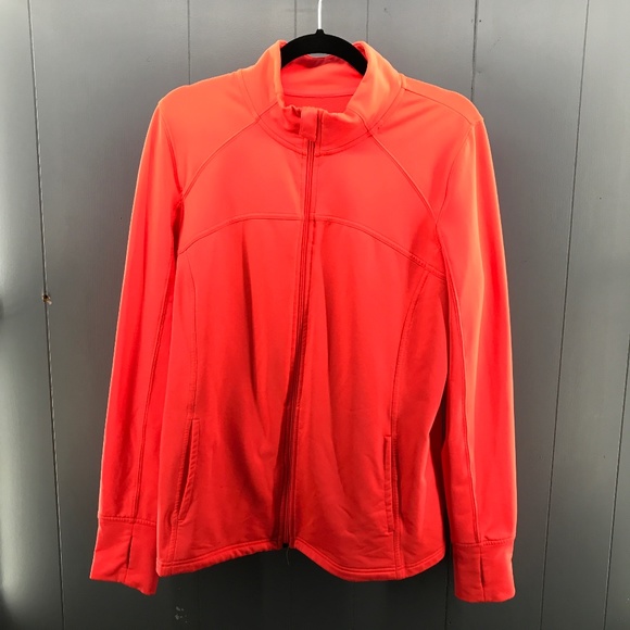 Xersion | Jackets & Coats | Person Fleece Lined Full Zip Neon Pink Work ...